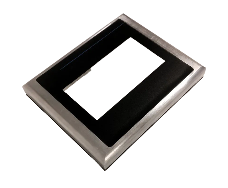 Allen Bradley Panelview 550 aluminum front bezel for 2711-T5
