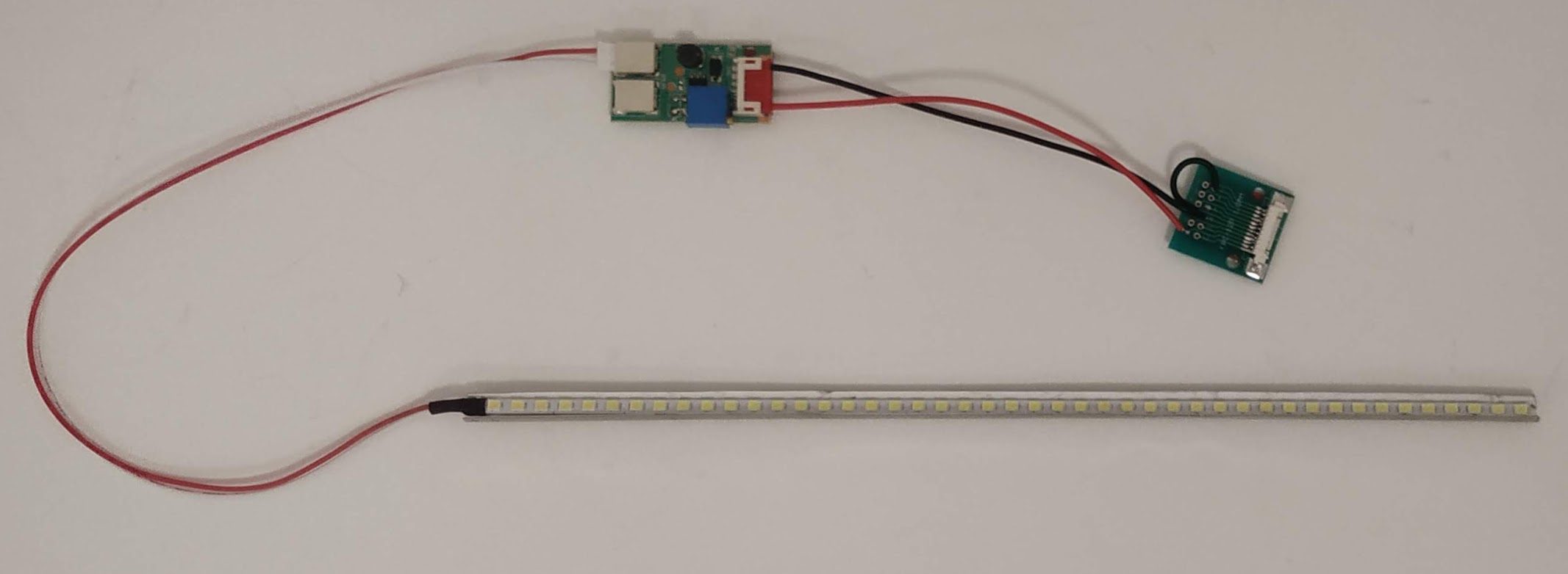 LED replacement for CCFL backlight inside NEC 121PW181